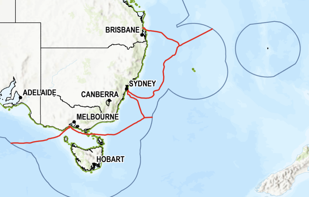 Australia East subsea fibre optic cable project advances with 4,215 km ...
